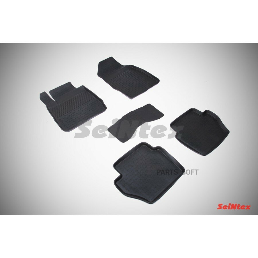 Коврики FORD FIESTA 2008-2015 с выс. бор от официального дистрибьютора, SEINTEX, артикул 01073