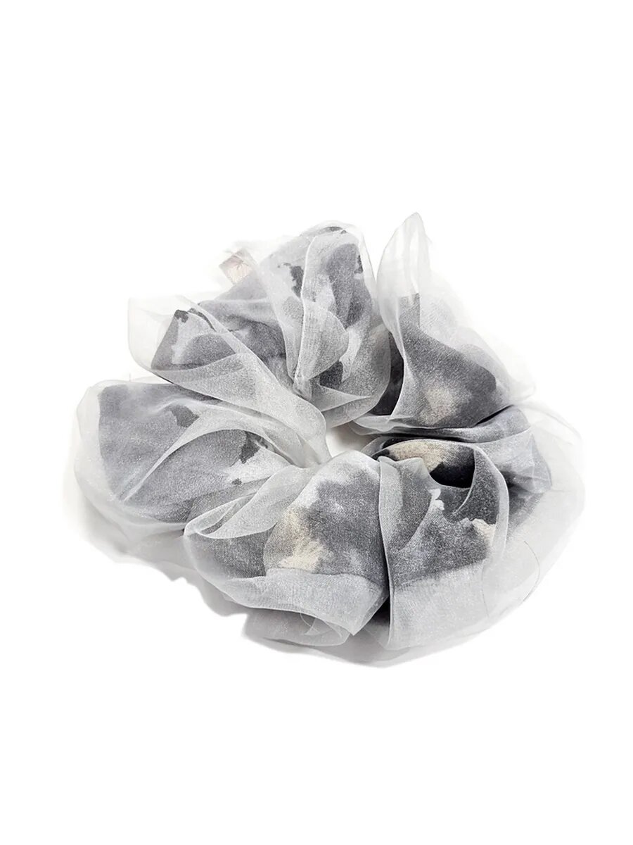 BENTEN Eika Scrunchie Резиночка "Эйка" (серый) 1 шт