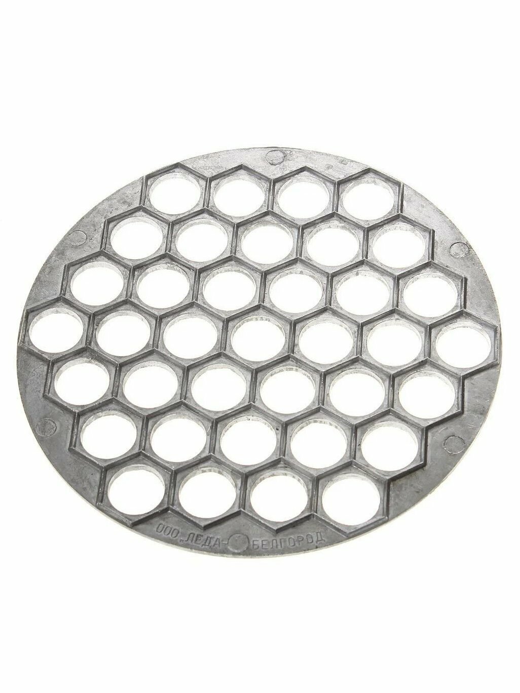 Пельменница металлическая 25 см серебряная для лепки пельменей, кухонный аксессуар для дома, Россия