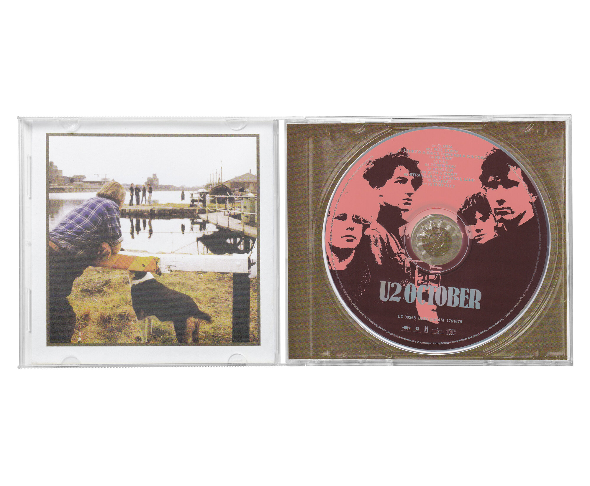 U2 - October, 2008, 24-page, CD-Аудио — фото 1