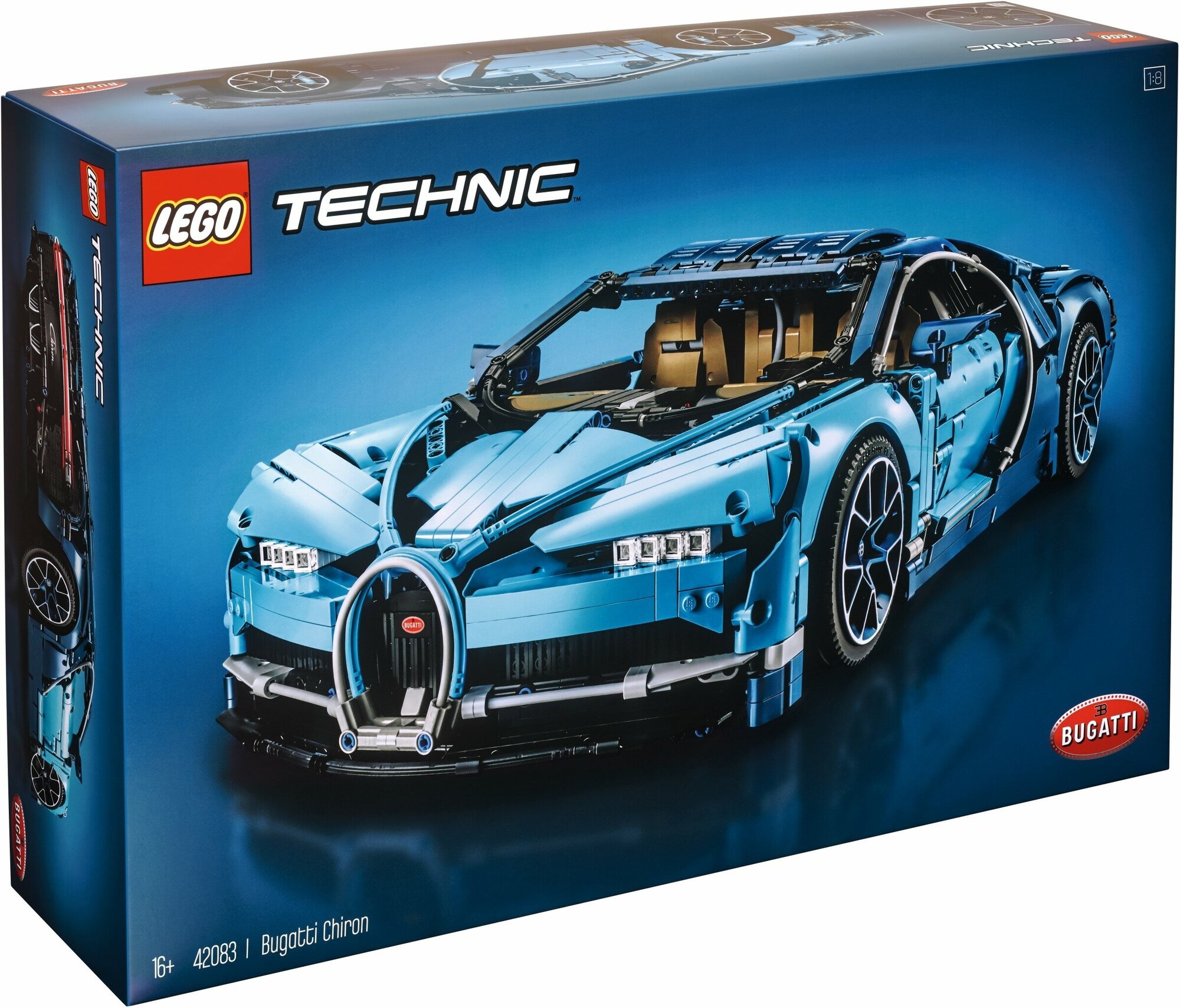 Конструктор LEGO Technic 42083 Бугатти Широн Bugatti Chiron 18+