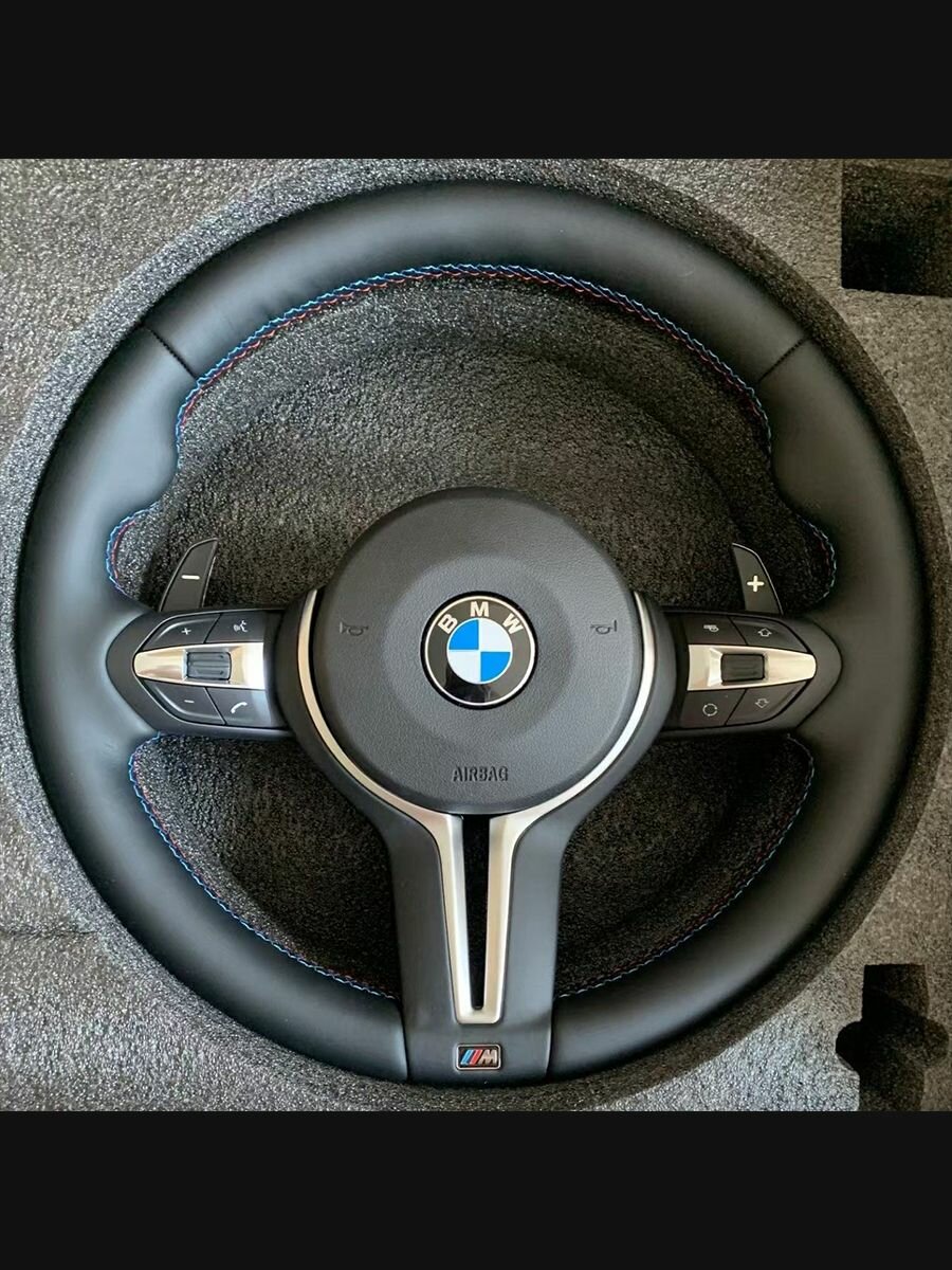 Рулевое колесо в сборе для BMW 1–4 серий и X1–X6 (серия E) совместимо с E81–E88 E90–E93 E84 E70 E71, уточните модель
