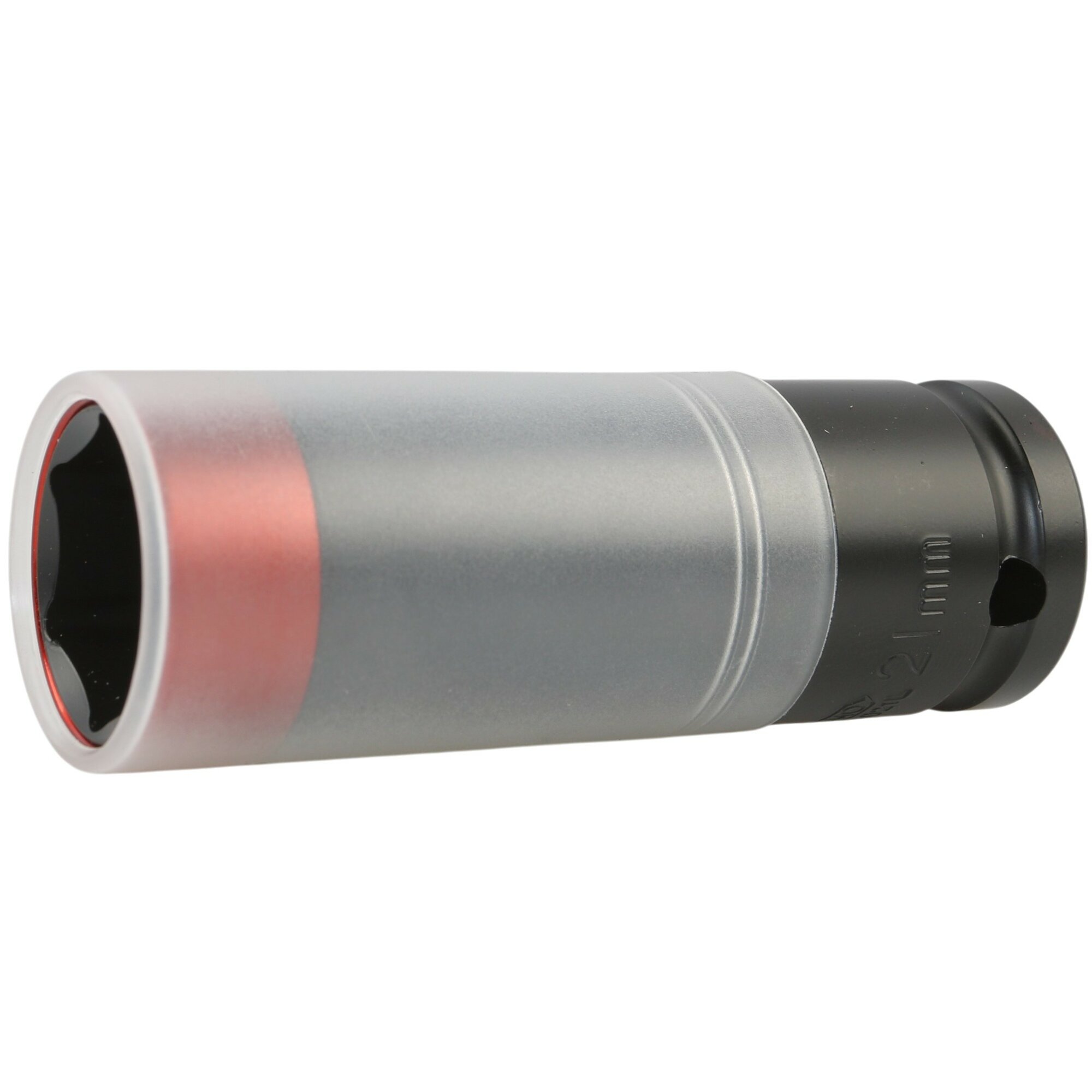 Licota ANS4021L-HT Головка, 1/2", 21 мм, торцевая, 6-гранная, ударная, глубокая, тонкостенная, для литых дисков