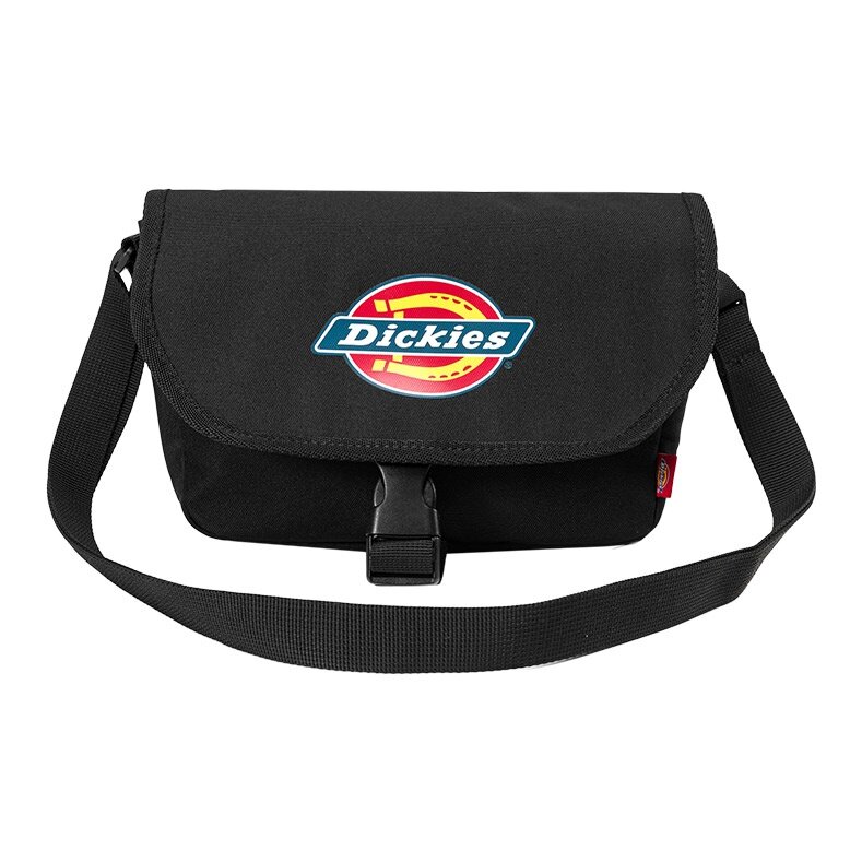 Сумка Dickies, фактура тиснение, черный — фото 1