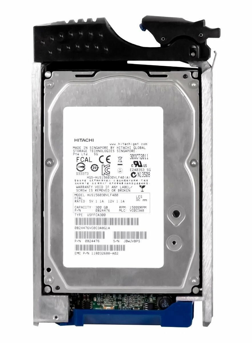 EMC 300Gb 15000 Fibre Channel 3.5" HDD 0B24476