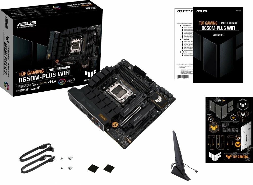 Материнская плата AM5 Asus B650M-Plus TUF Gaming WIFI