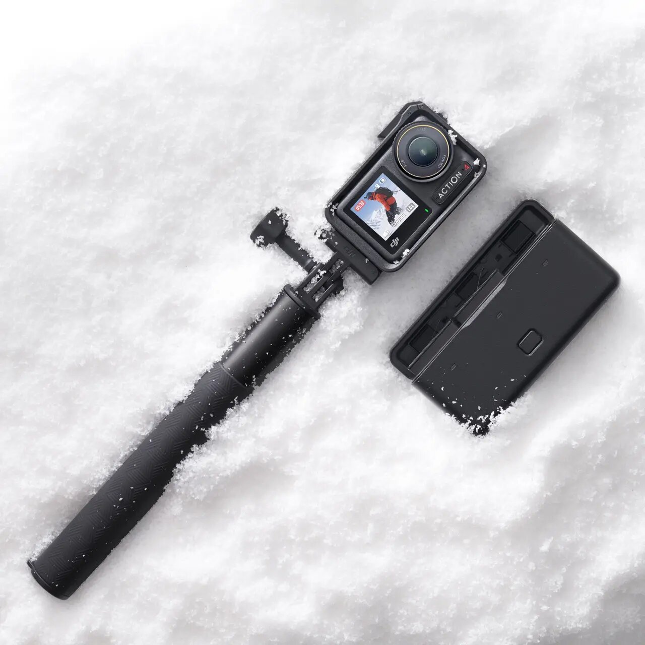 Экшн-камера DJI Osmo Action 4 Adventure Combo, разрешение 4К, водонепроницаемость, 360º HorizonSteady