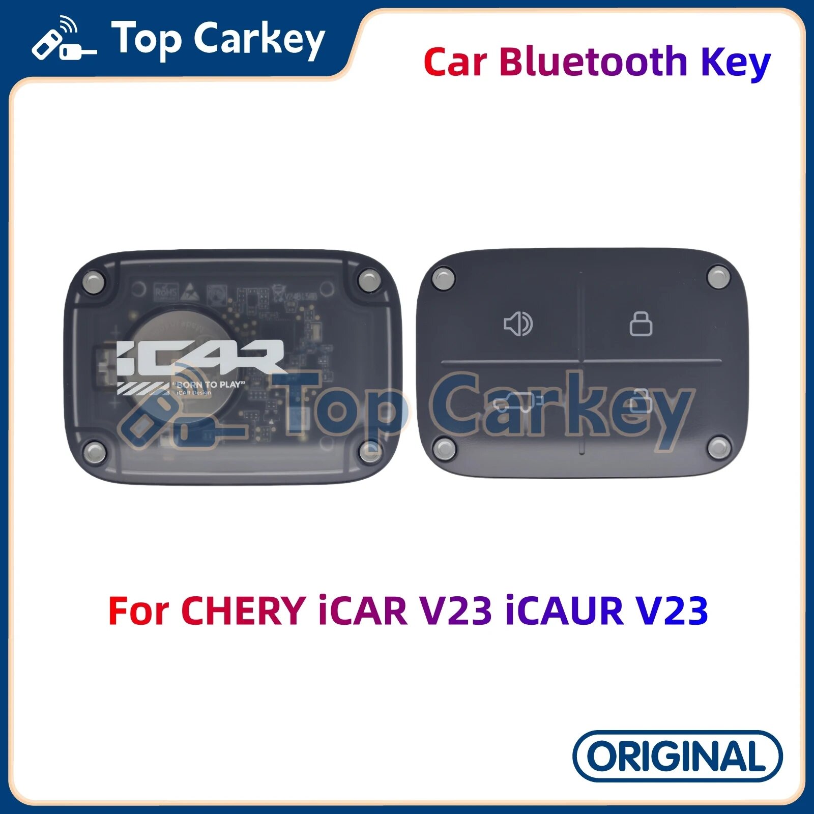 Автомобильный Bluetooth-ключ TopCarkey для CHERY iCAR V23, iCAUR V23, Color: Bluetooth Key