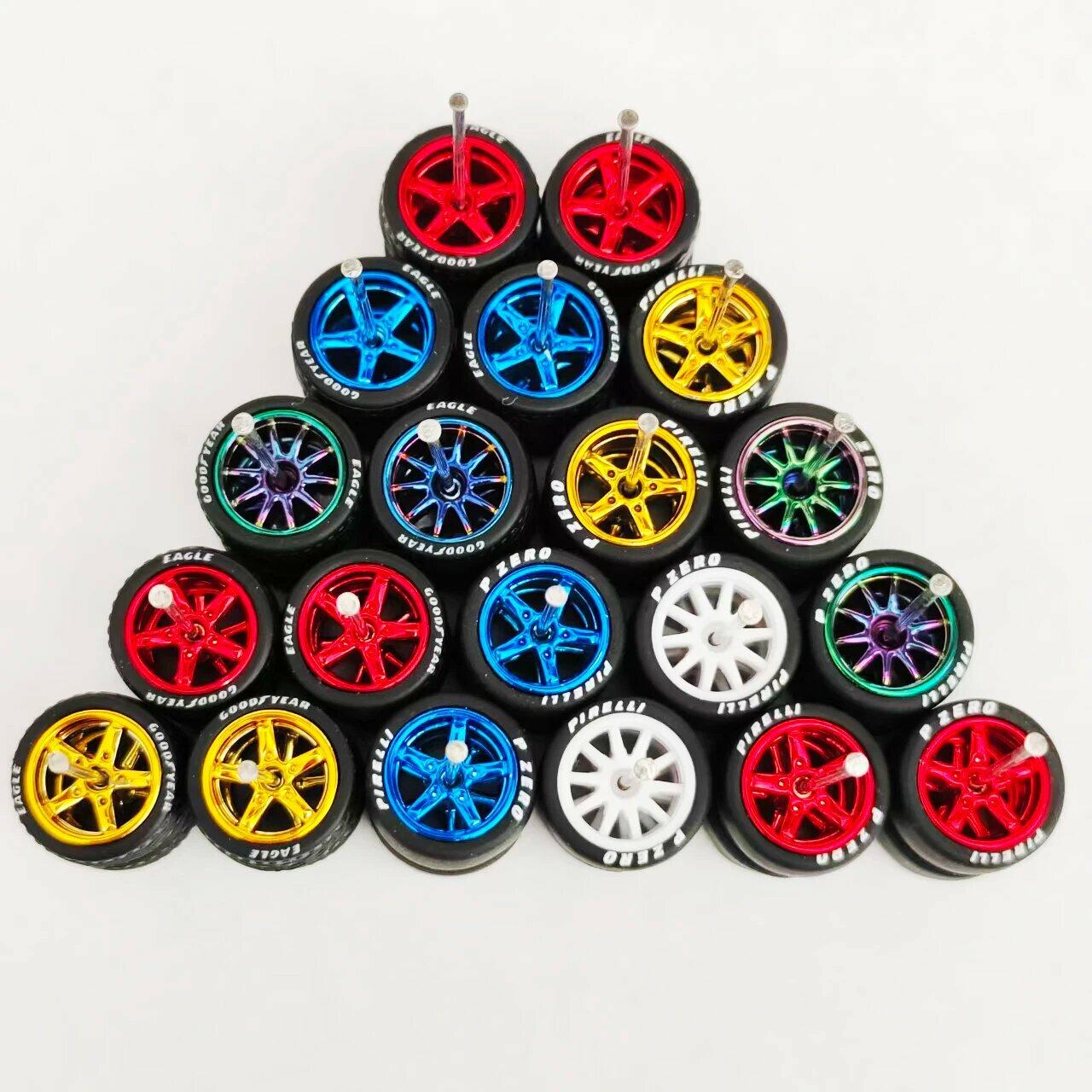 Колеса 1:64, Цвет: mix set C, для Hot Wheels