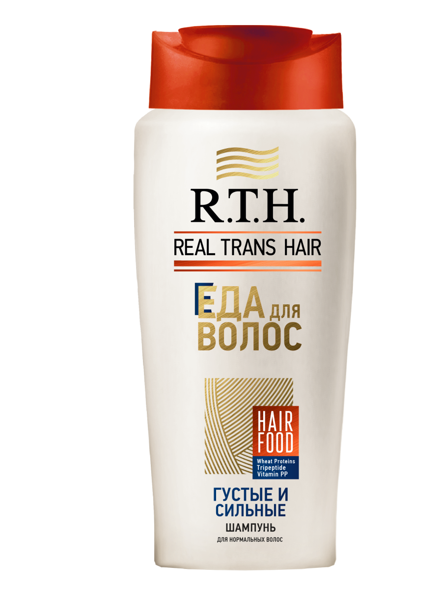 Шампунь для волос Real Trans Hair Густые и сильные 400г для нормальных волос