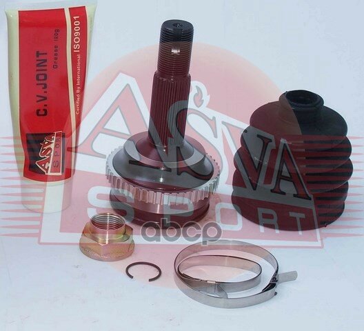 ШРУС наружный 19x58x24 TOYOTA : YARIS, VITZ, ECHO SCP10 PLATZ SCP11 ASVA арт. TY-73A48