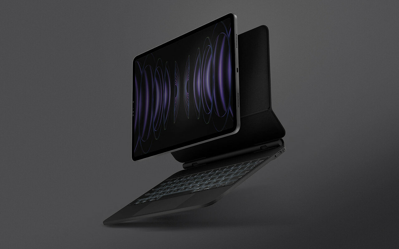 Чехол-клавиатура UNIQ VENNO , для iPad AIR 11 M2/M3, магнитное крепление, английская раскладка
