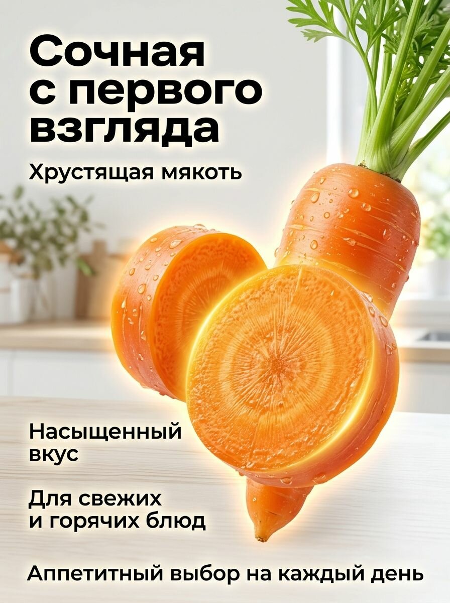 Семена Морковь сорта Карлена — фото 1