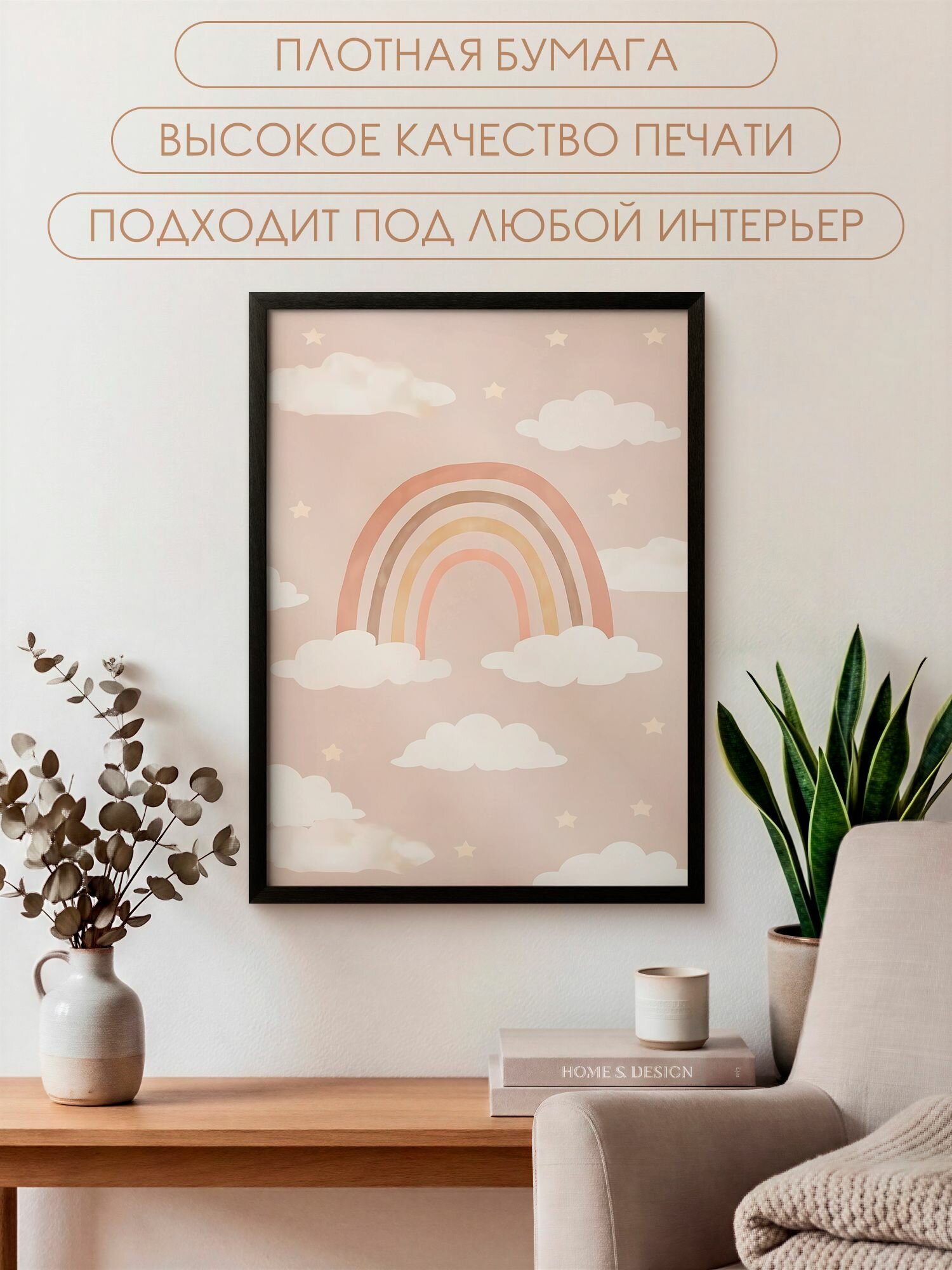 Постер А3 для интерьера для детской — фото 1