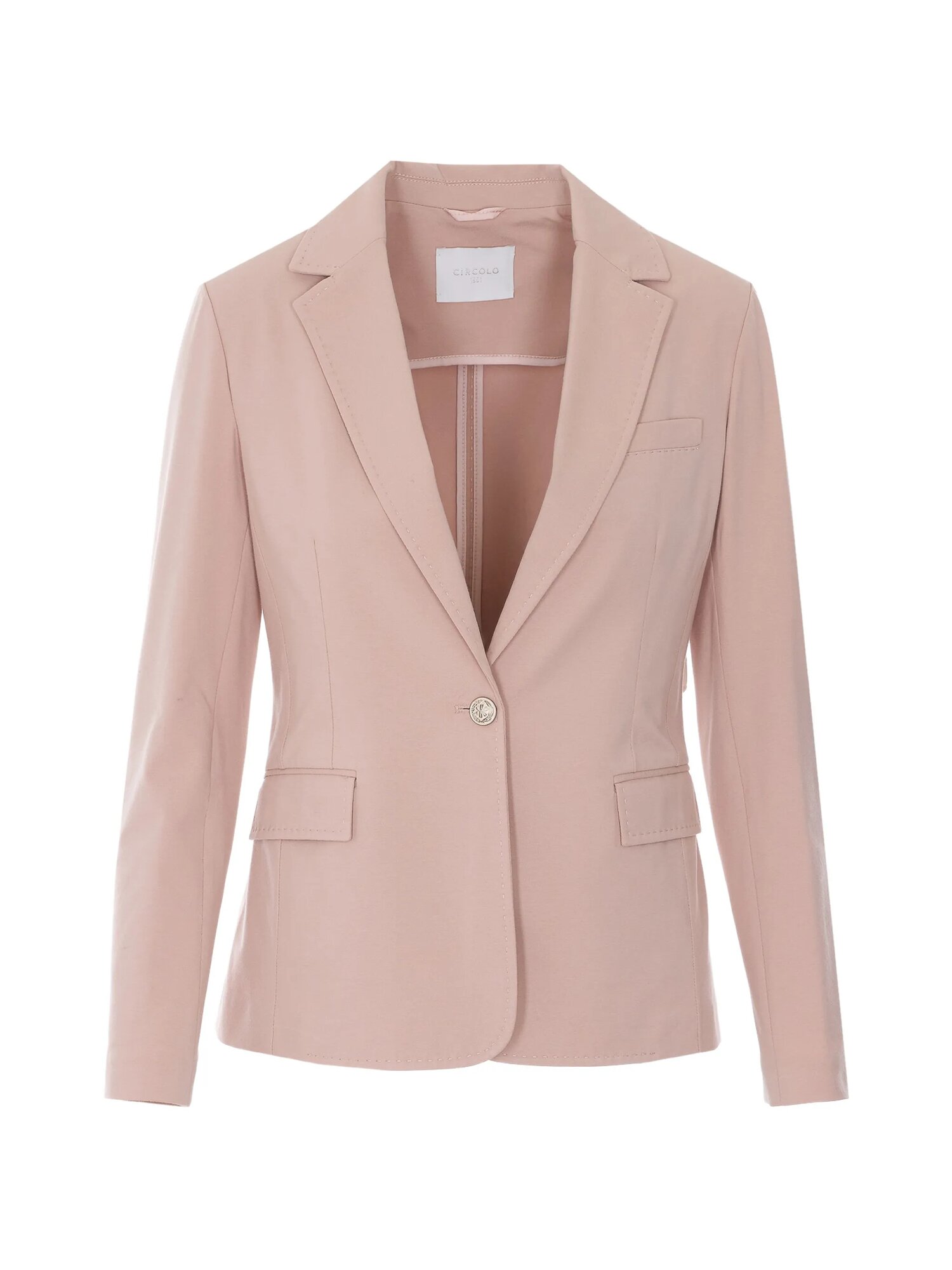 Пиджак Circolo 1901 Single-breasted peak-lapels blazer