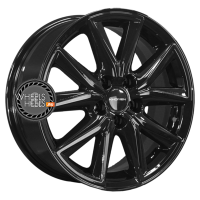 Диск автомобильный литой Khomen Wheels KHW1706 (Changan CS35/CS35 Pro) 17x7 5x110 et46 dia63.3 Black