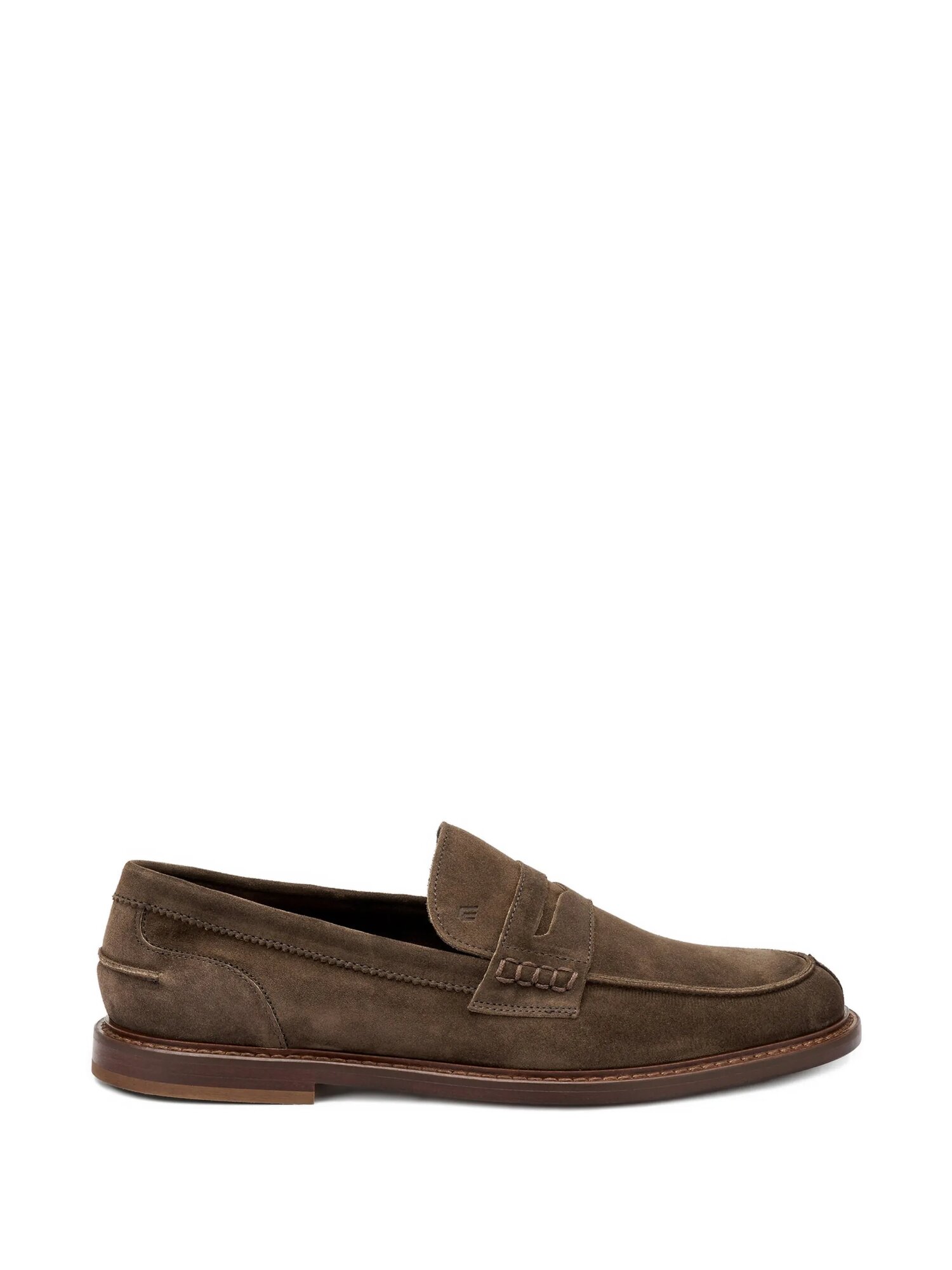 Лоферы Suede penny loafers
