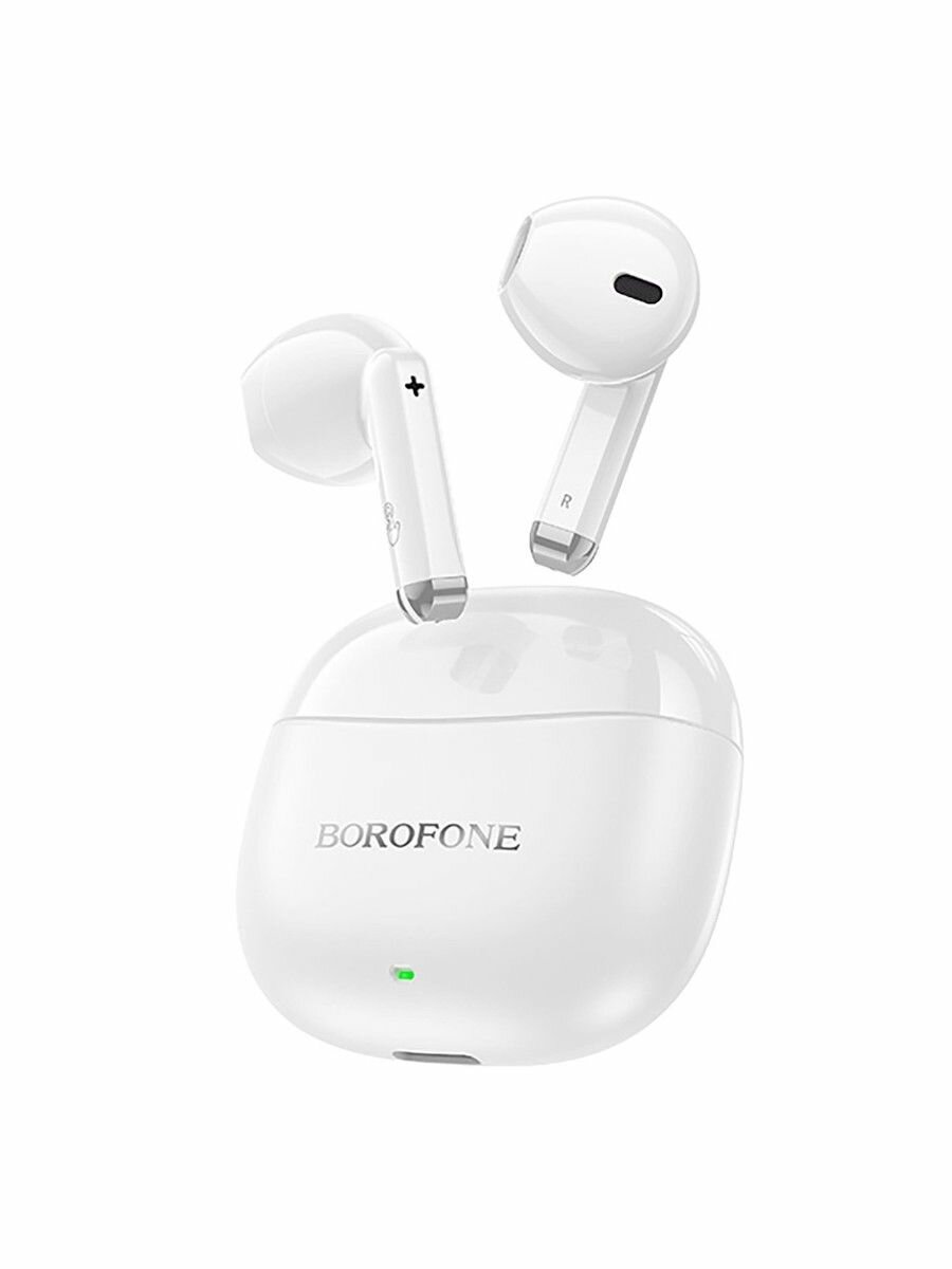 Borofone BW88 Deep rhyme Наушники беспроводные TWS с микрофоном, белые