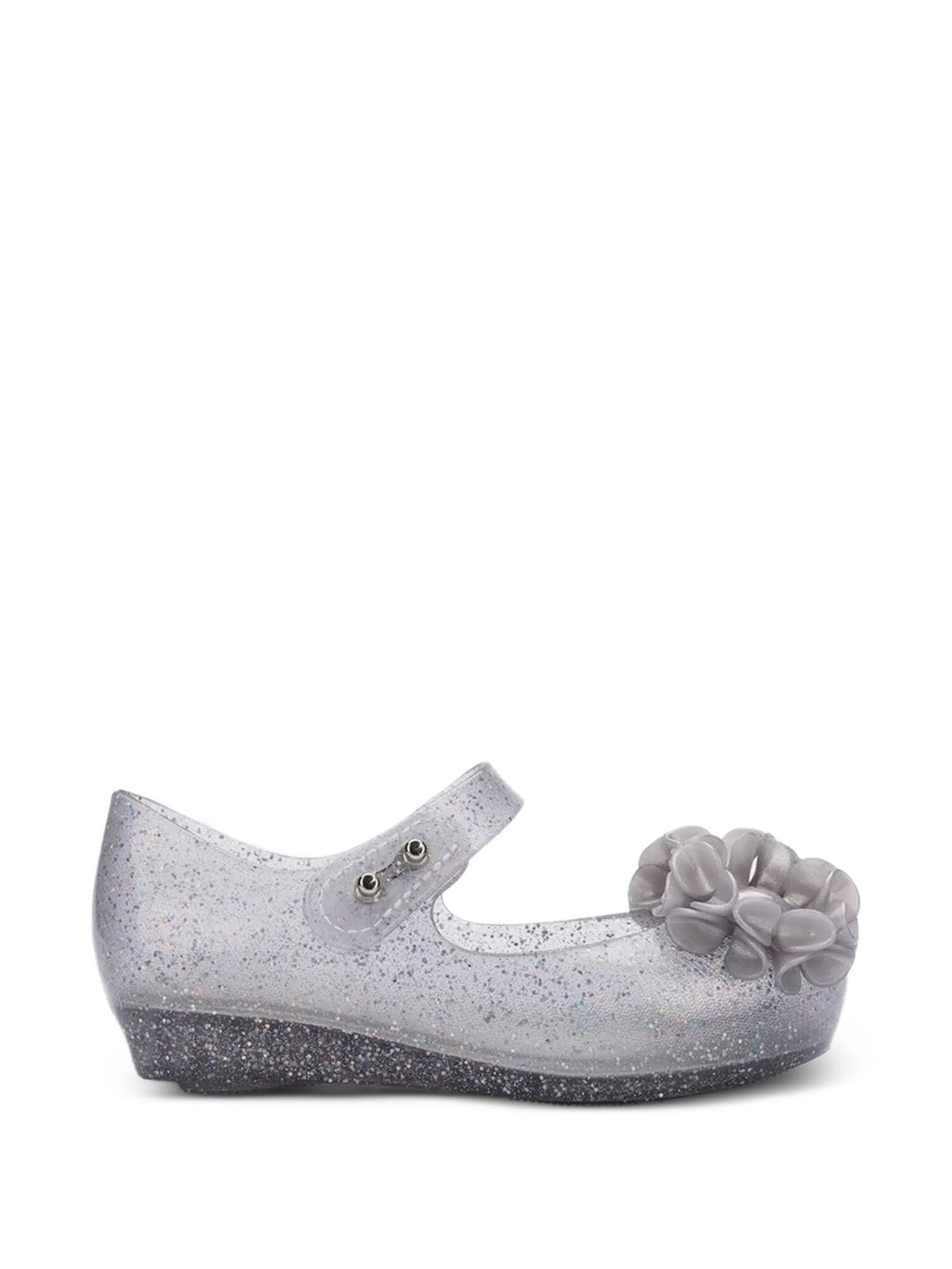 Балетки Glitter floral-embellished ballet flats