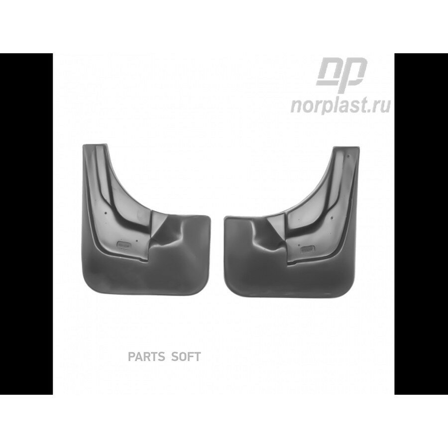 Брызговики передние (2шт) NORPLAST NPLBR8303F SSANG YONG Actyon 2011->