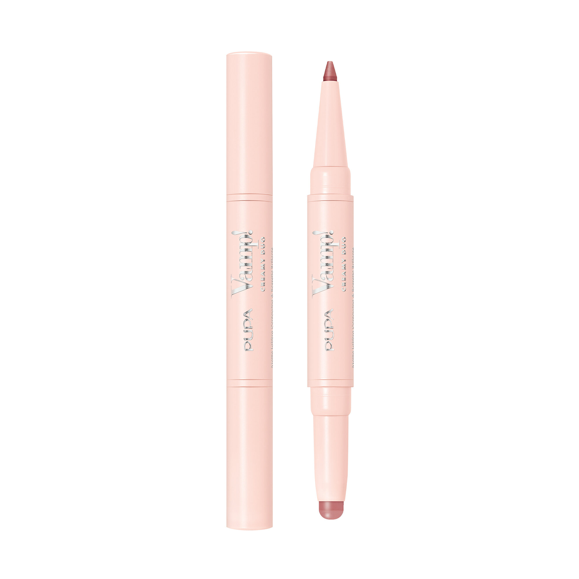 PUPA VAMP CREAMY DUO Губная помада Бесконечный розовый