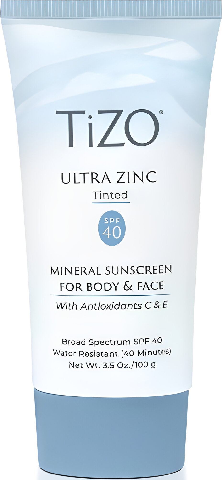 Tizo Крем солнцезащитный для лица и тела с оттенком Ultra Zinc Spf-40 Tinted 75ml