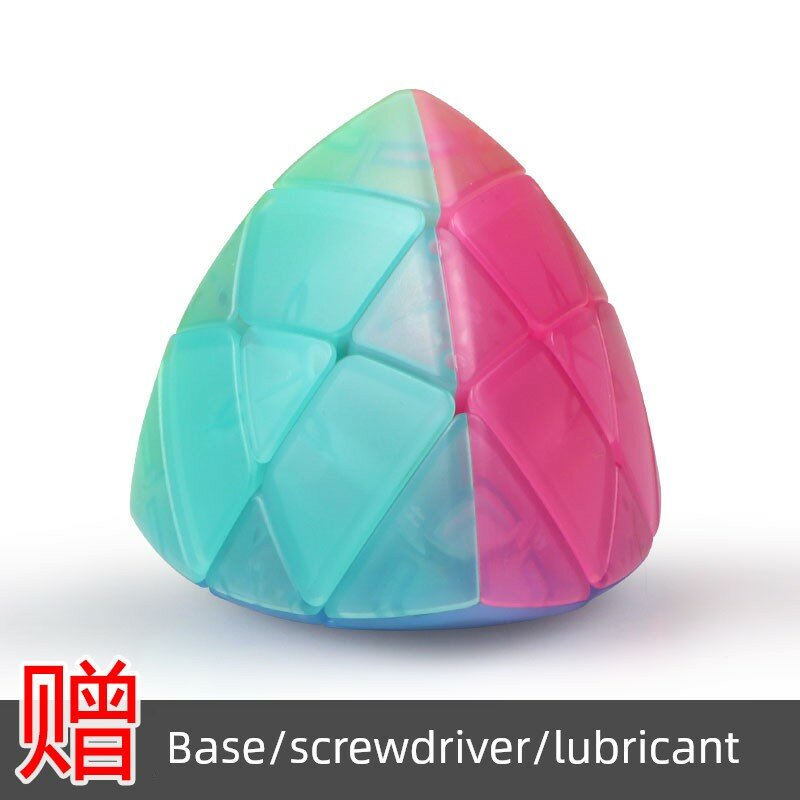 Кубики Qiyi Jelly Color 2x2, 3x3, 4x4, 5x5, пирамиды, Skewb, SQ1, Zongzi, мини-кубики, разноцветные Ци И, третье