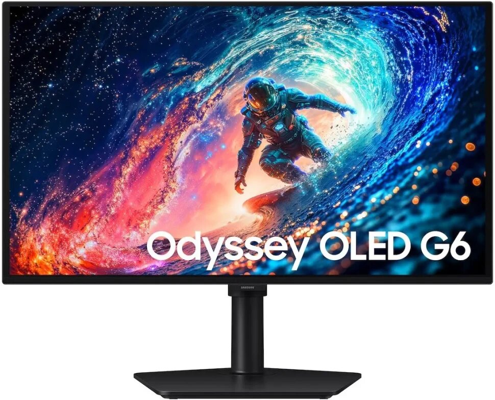 27" Монитор Samsung LS27HG610SIXCI, 2560x1440, OLED, 240 Гц, 0.03 мс, HDR10+, черный