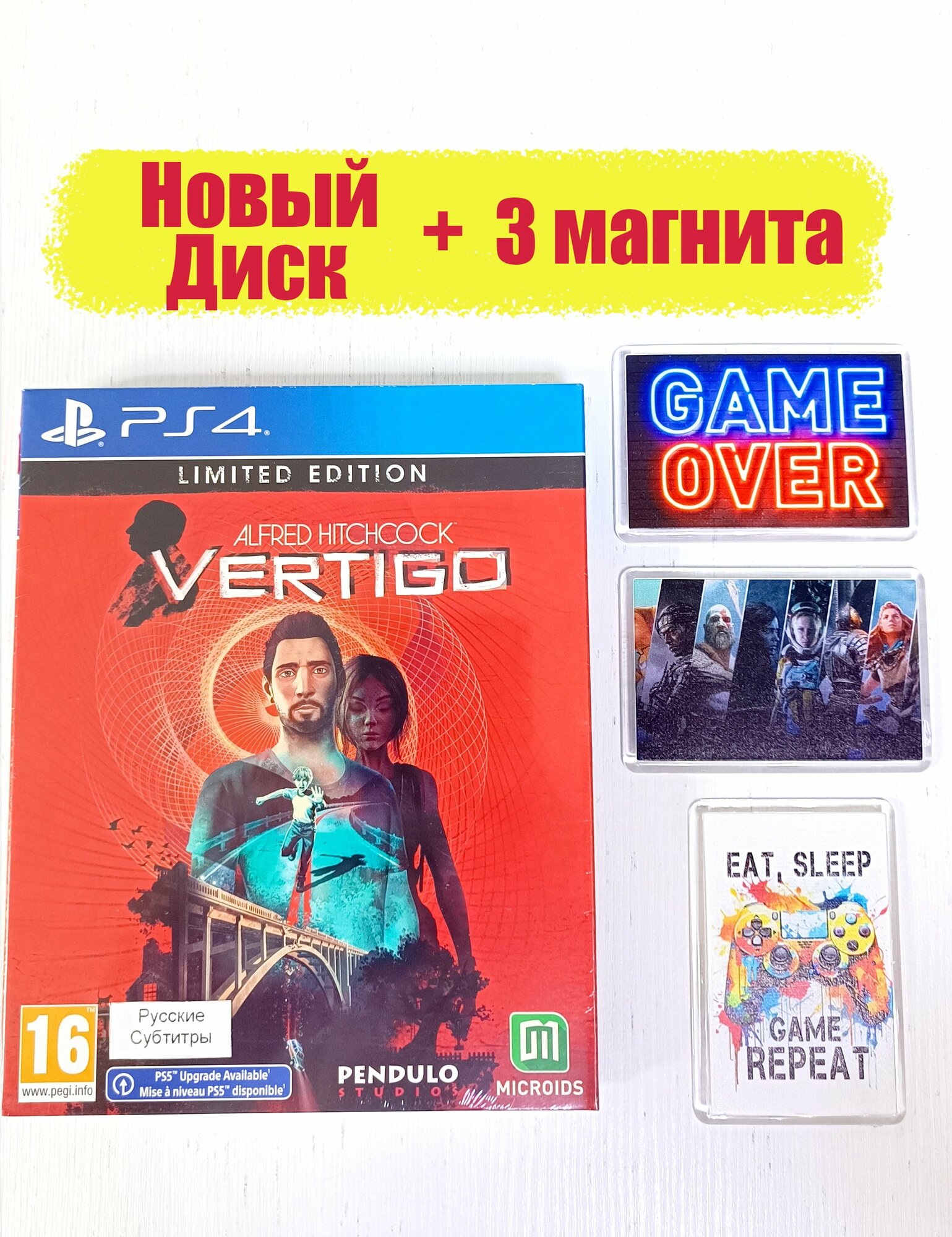 Игра Alfred Hitchcock Vertigo Magnet Edition
