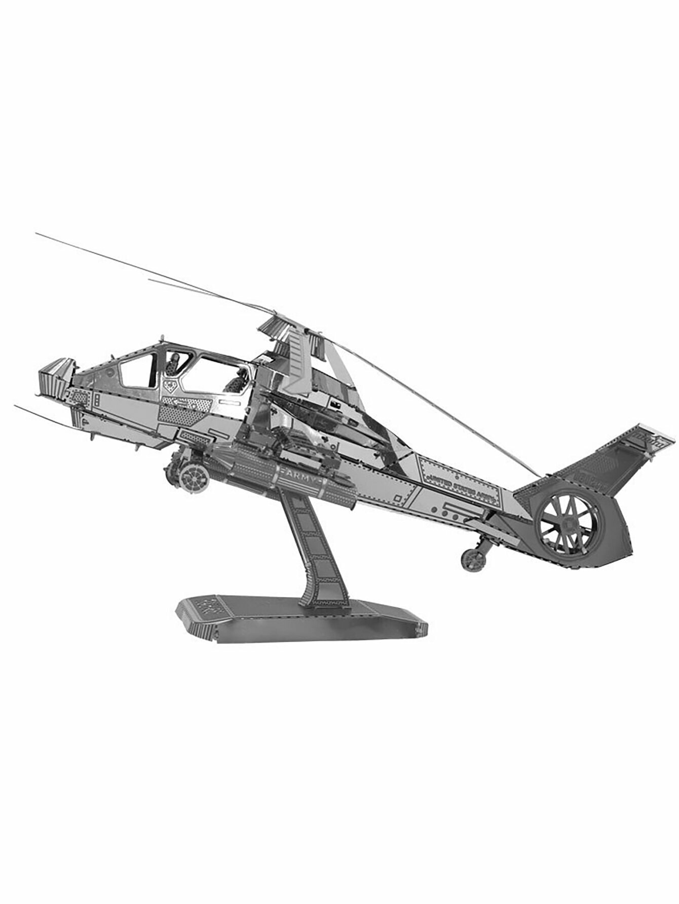 ВертолётRH - 66 / подарок мужчине на день рождения 3D металлические головоломки DIY Взрослые игрушки