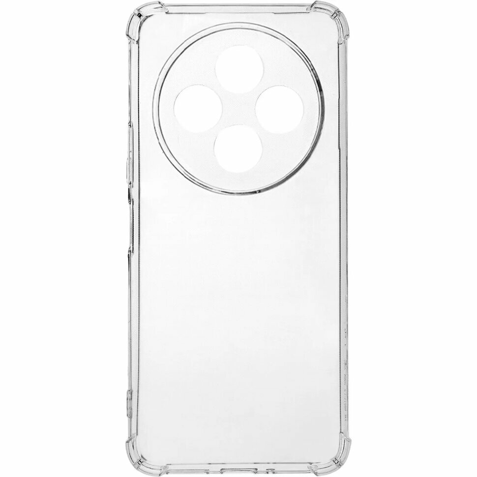 Чехол накладка PERO силикон для Xiaomi Redmi 14C прозрачный усиленный, 2332757