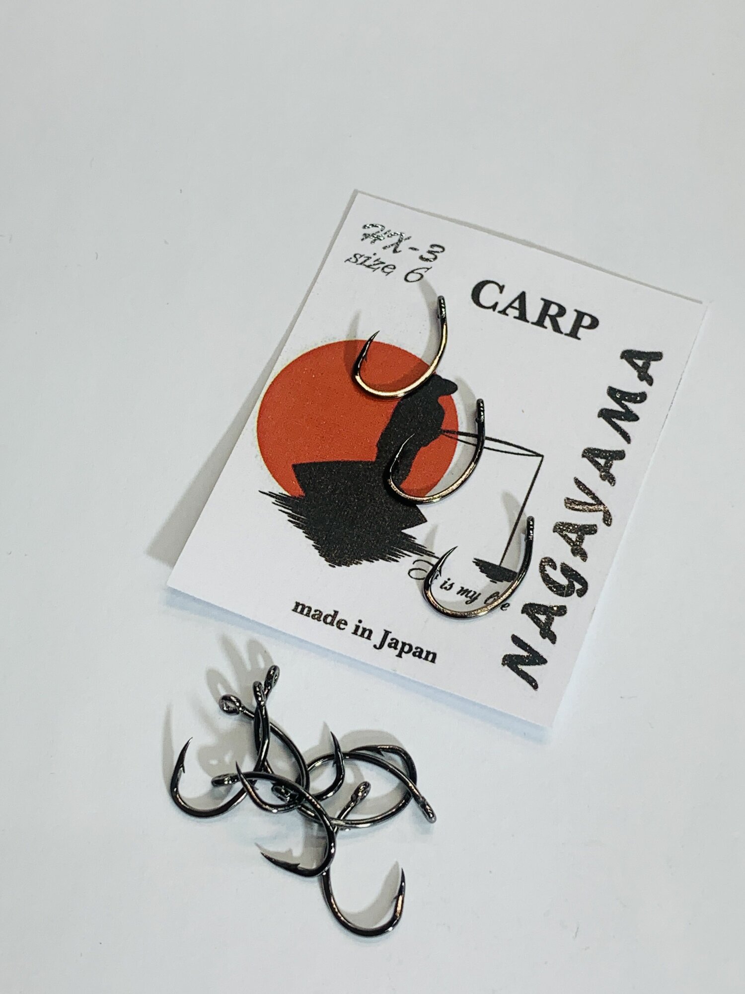 Крючки рыболовные Карповые " NAGAYAMA" HX-3 # 6 KRANK CARP крэнк для ловли карпа
