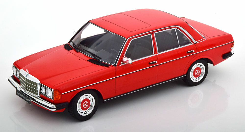 Модель коллекционная KK-SCALE Mercedes 230E W123 saloon 1975 red / мерседес красный