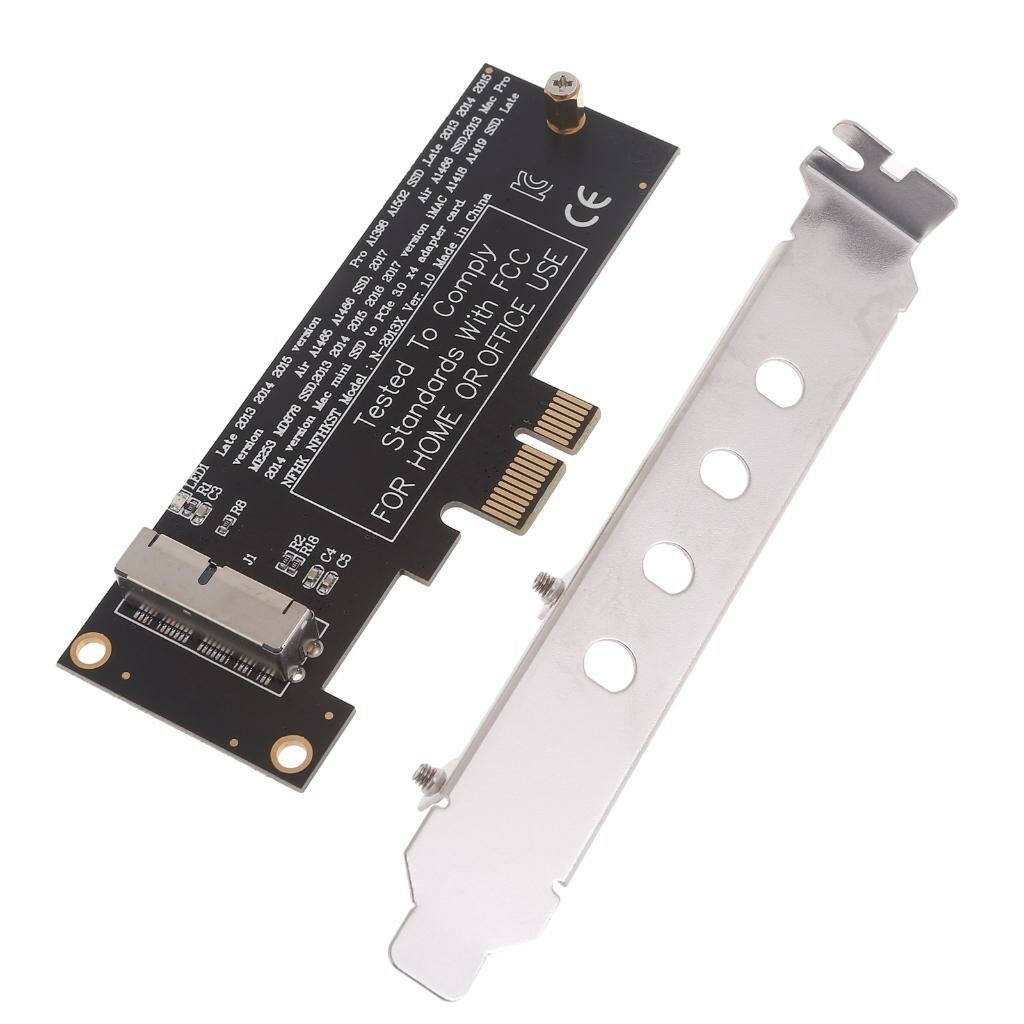 Конвертер SSD PCIe 1x в 12+16 pin