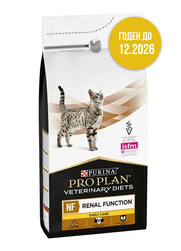 Pro Plan Сухой корм Renal Function Early Care при начальной стадии хронической почечной недостаточности, NF, 1,5 кг