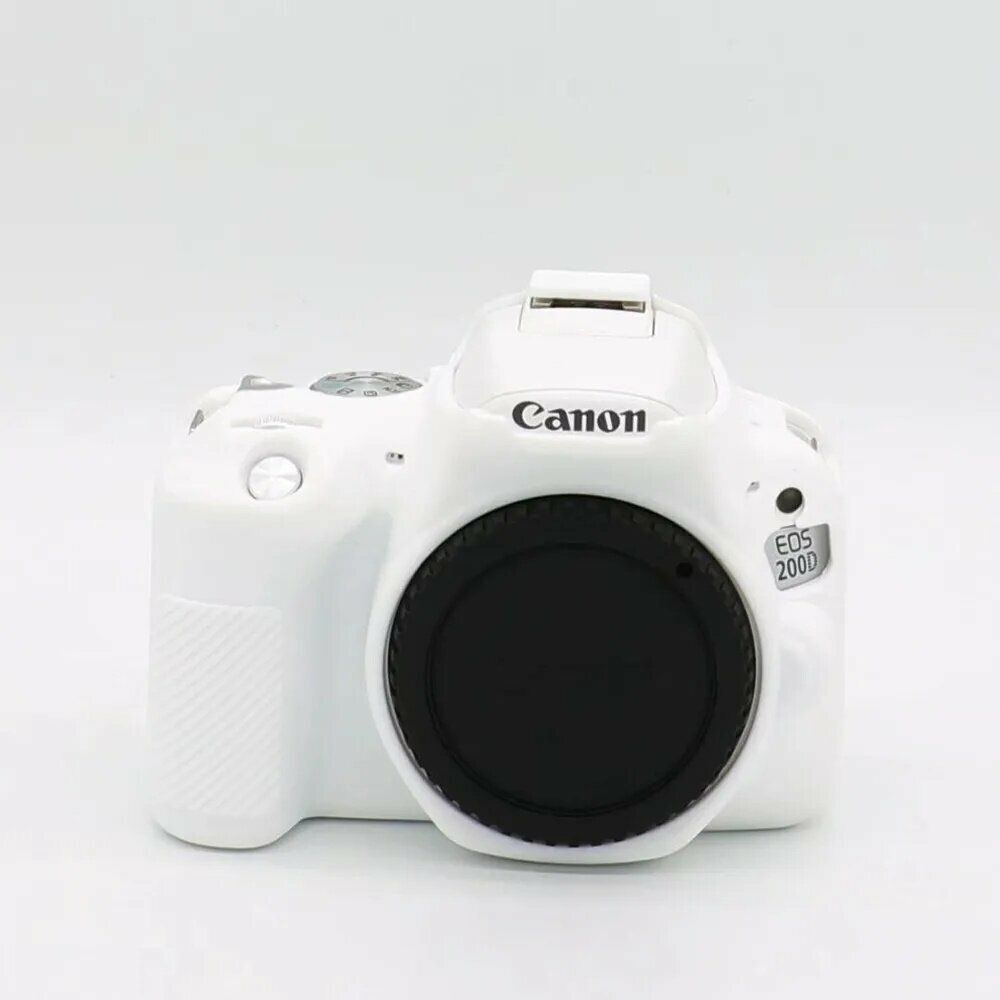 Силиконовый чехол камеры для Canon EOS 200D/250D/200II /200D Mark II