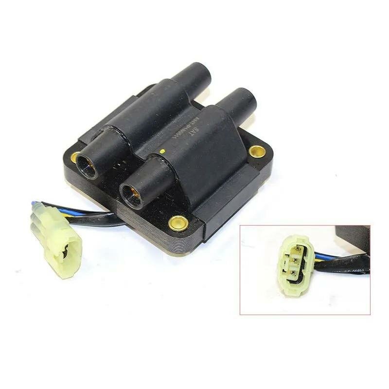 Катушка зажигания SAT ST-22433-AA370 Subaru FORESTER/IMPREZA/LEGACY EJ20G/EJ20D/EJ25D/EJ20K/EJ22G 93-98