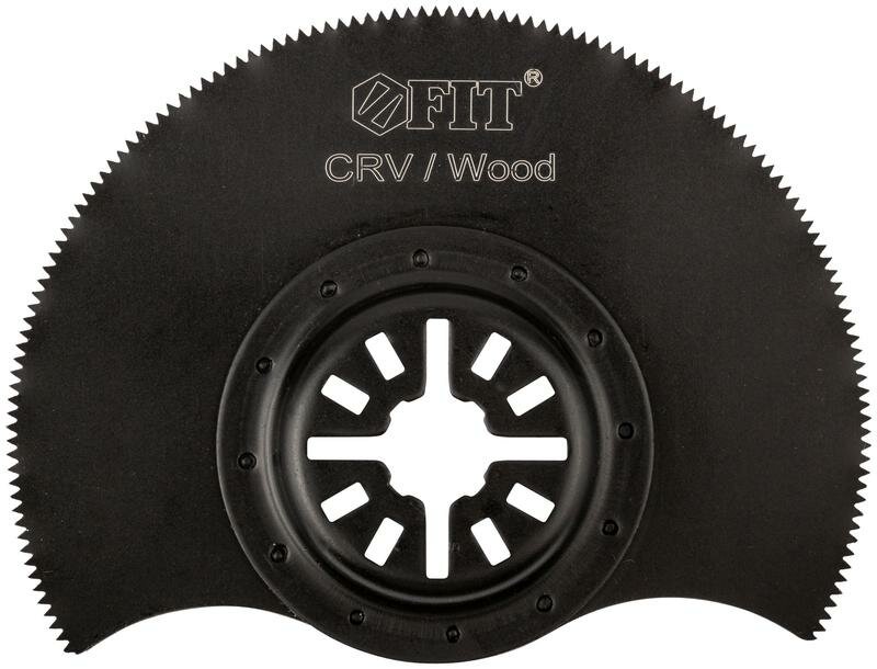 Полотно пильное фрезерованное ступенчатое дисковое CrV сталь 87х0.6мм FIT 37908