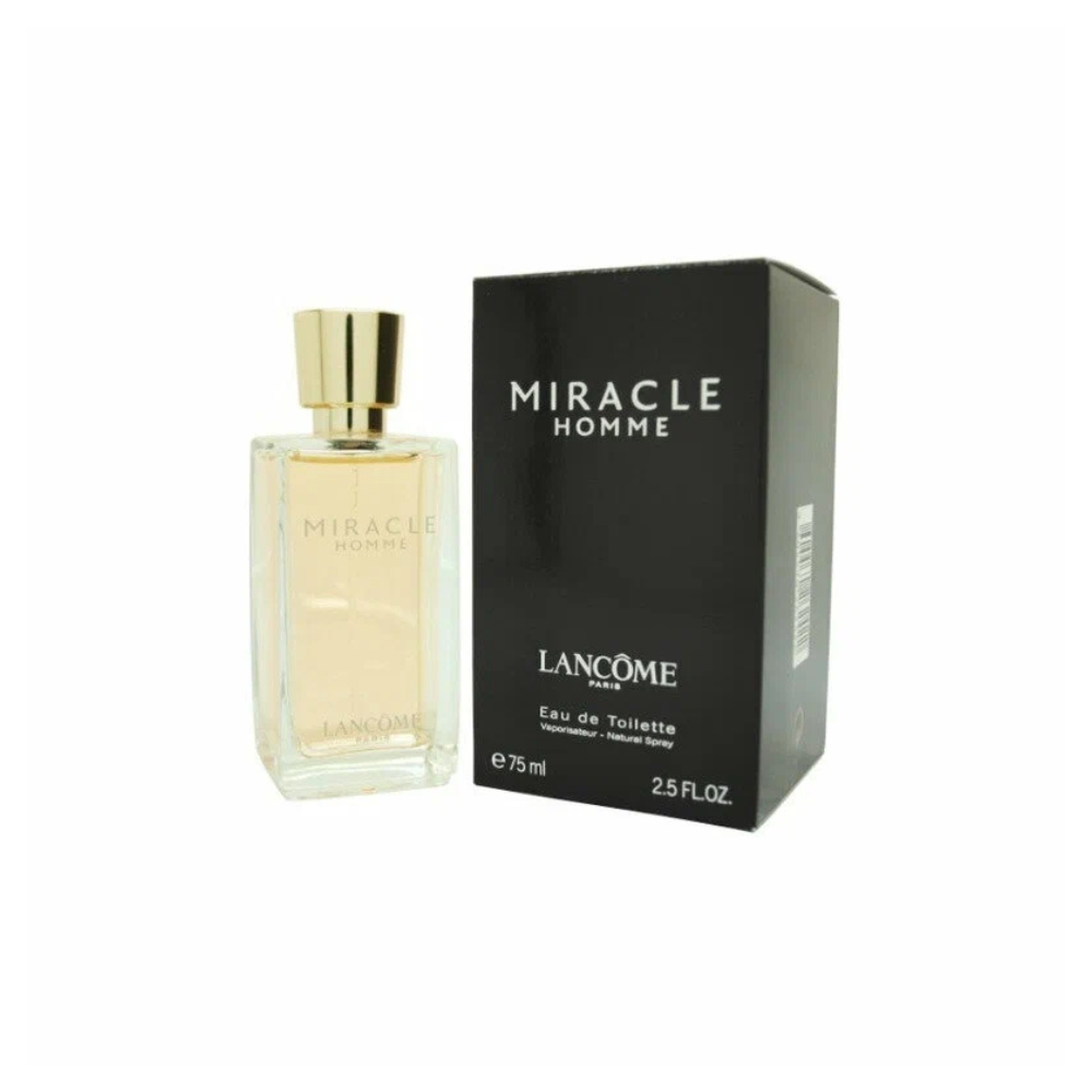 Lancome Miracle Homme 75 мл туалетная вода мужская древесные пряные