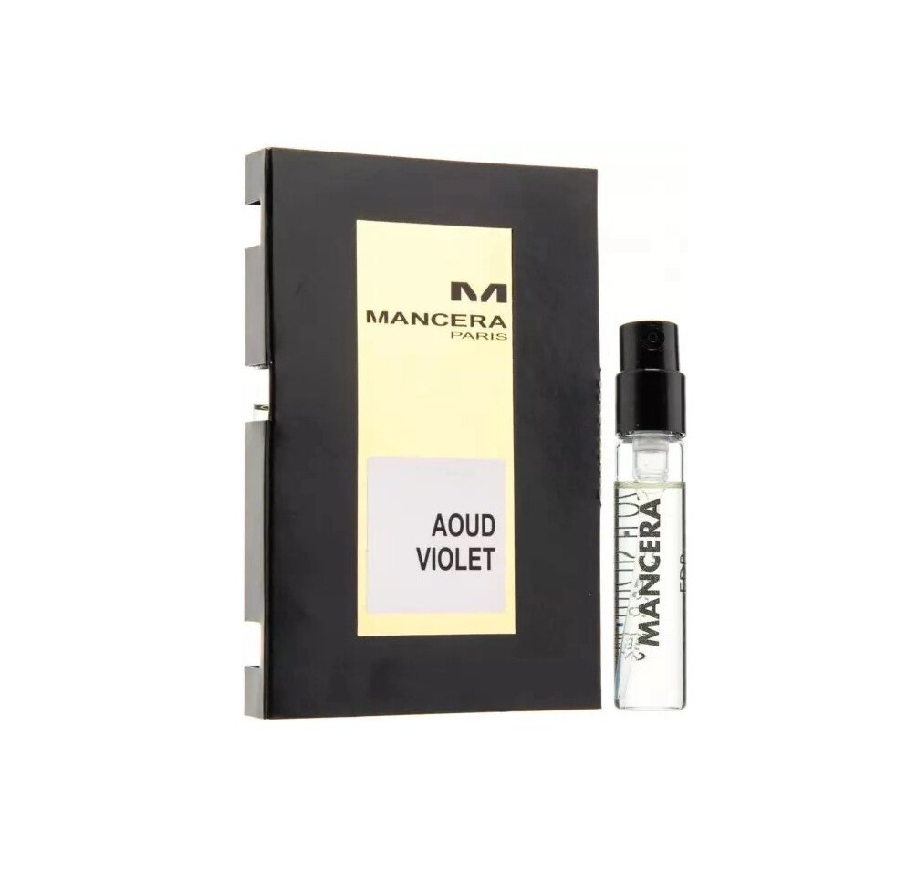 Mancera Aoud Violet 2 мл парфюмерная вода женская, цветочные, древесно-мускусные