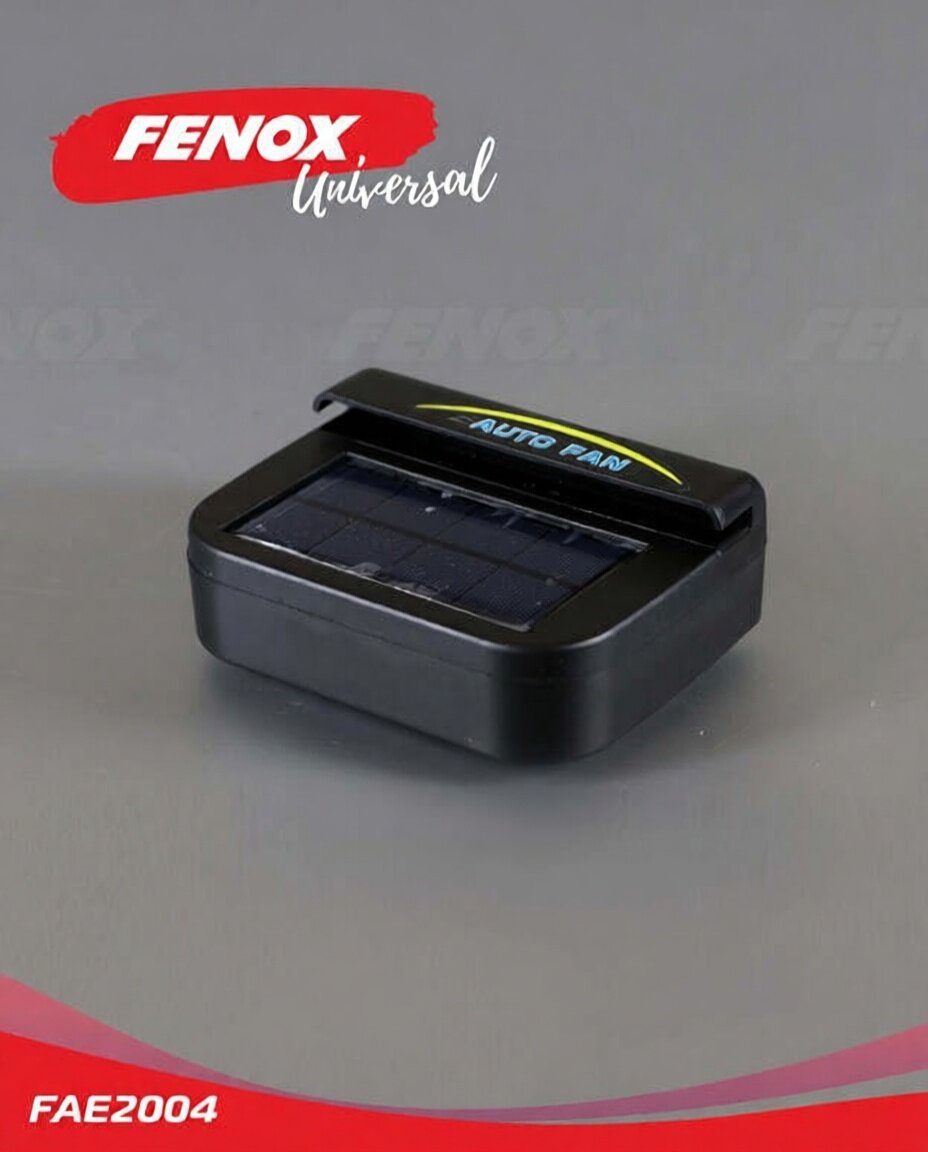 Вентилятор для автомобиля на солнечной энергии 15*11 см FAE2004 FENOX арт. FAE2004