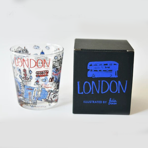 Пивной бокал City glass, созданный британским дизайнером, London，300 мл