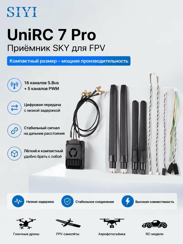 Бестселлер UniRC 7 Pro Air 2.4 и 5 ГГц