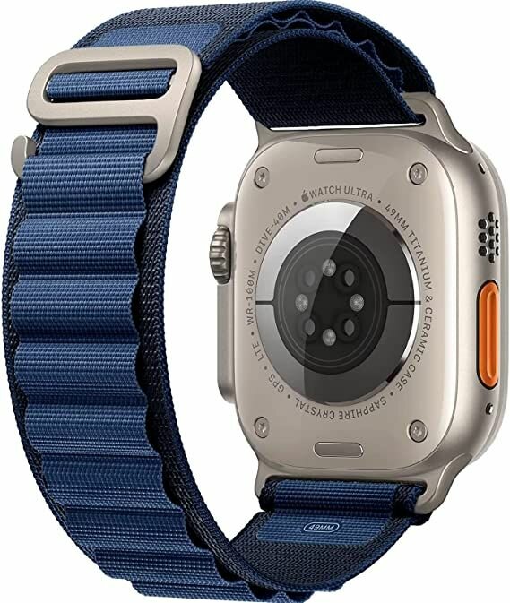Тканевый ремешок для apple watch 44mm 45mm ultra 42 mm, браслет на часы apple watch