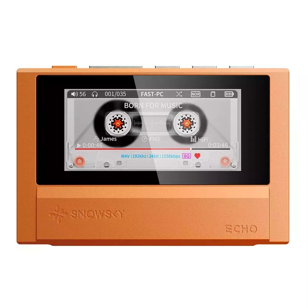 Портативный плеер FiiO SnowSky Echo (F4402E) orange