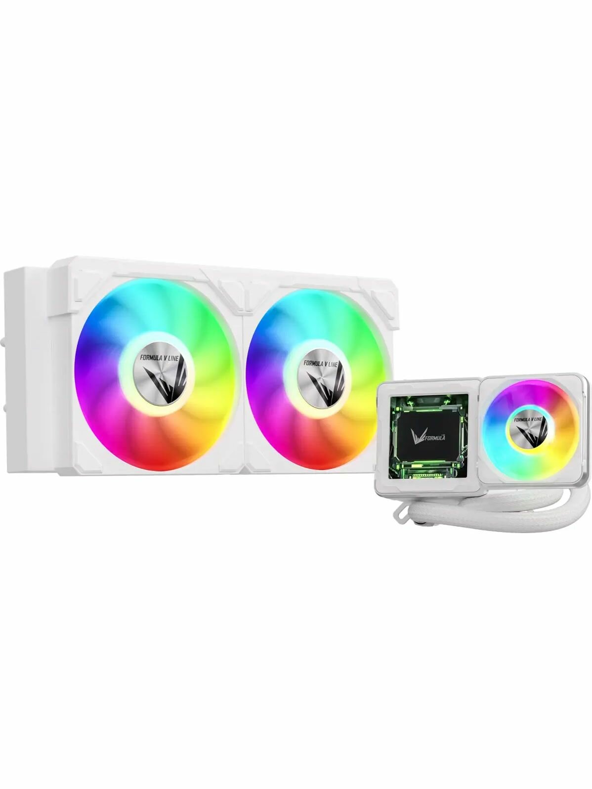 Система водяного охлаждения для ПК FORMULA V Line Cryo Wing Digi 240 WH Cryo Wing Digi 240 WH