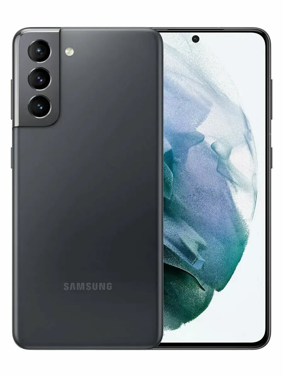 Смартфон Samsung Galaxy S21 5G, 8 ГБ/256 ГБ, Nano SIM, серый