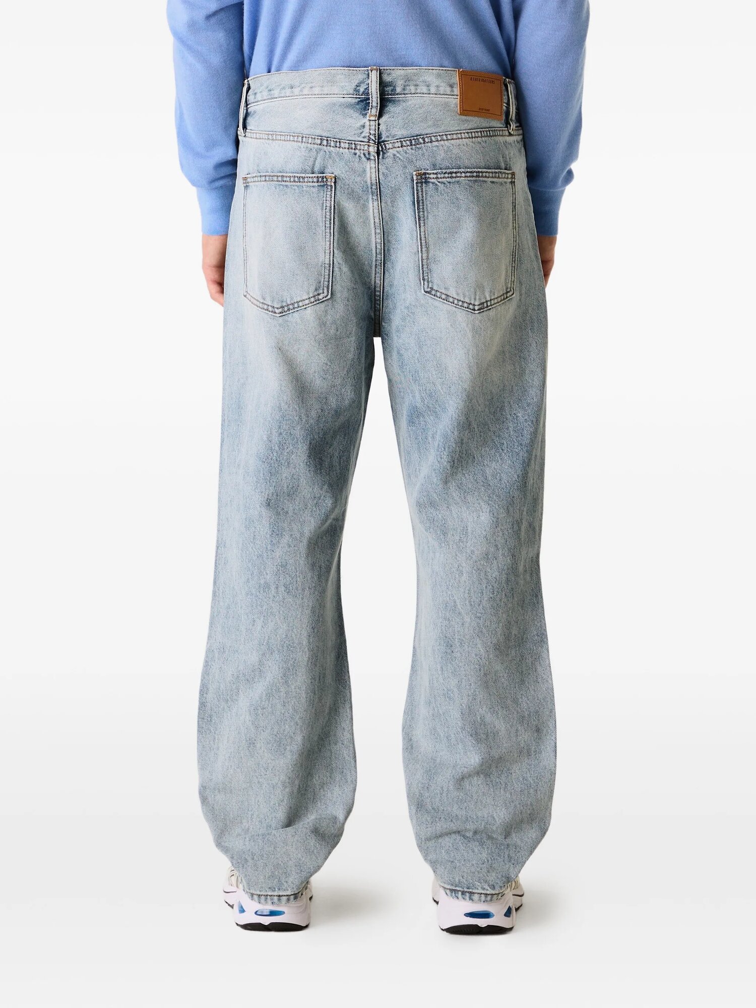 Джинсы  Relaxed distressed jeans, размер 36, blue — фото 1