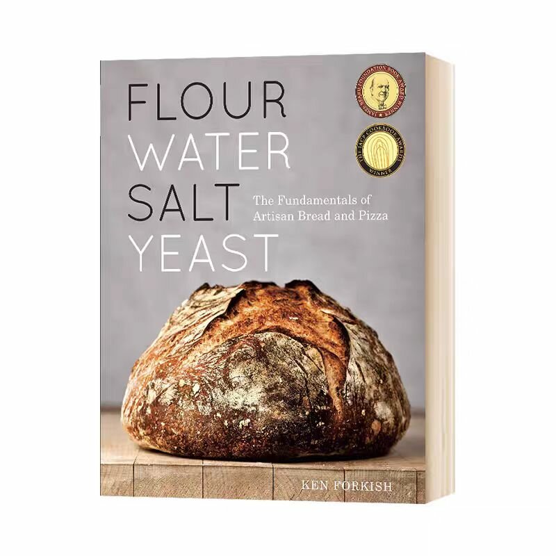 Твёрдый переплёт Flour Water Salt Yeast английская оригинальная версия Мука, вода, соль, дрожжи Кулинарная культура