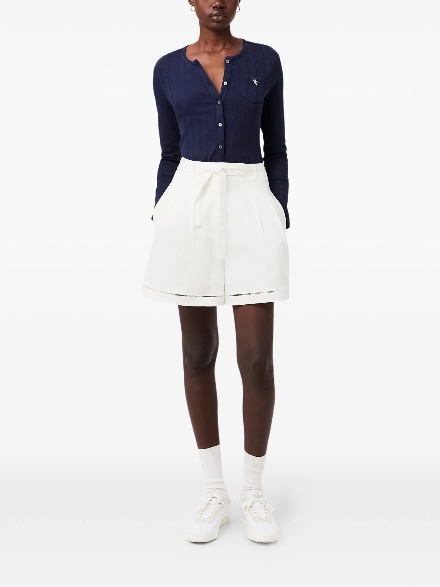 Шорты Belted shorts